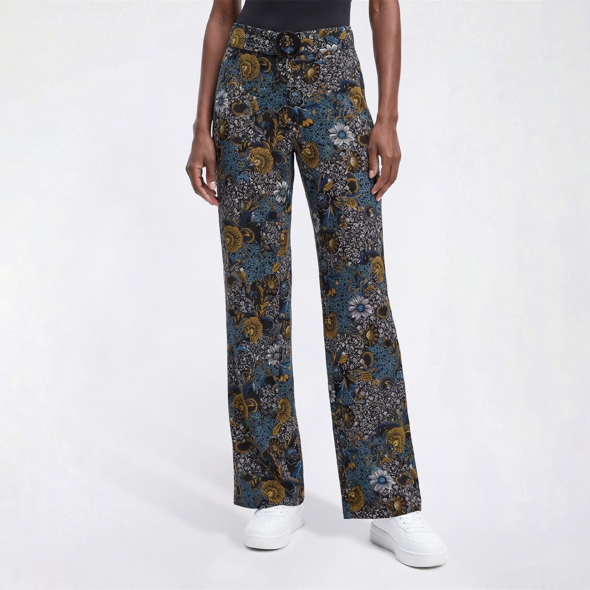 Click here for Womens Love Scarlet Floral Ditsy Wide Leg Pants prices